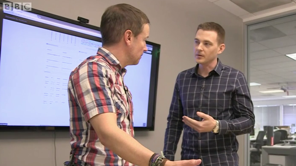 Ryan Benson Interviewed by BBC Click about Web Browsers